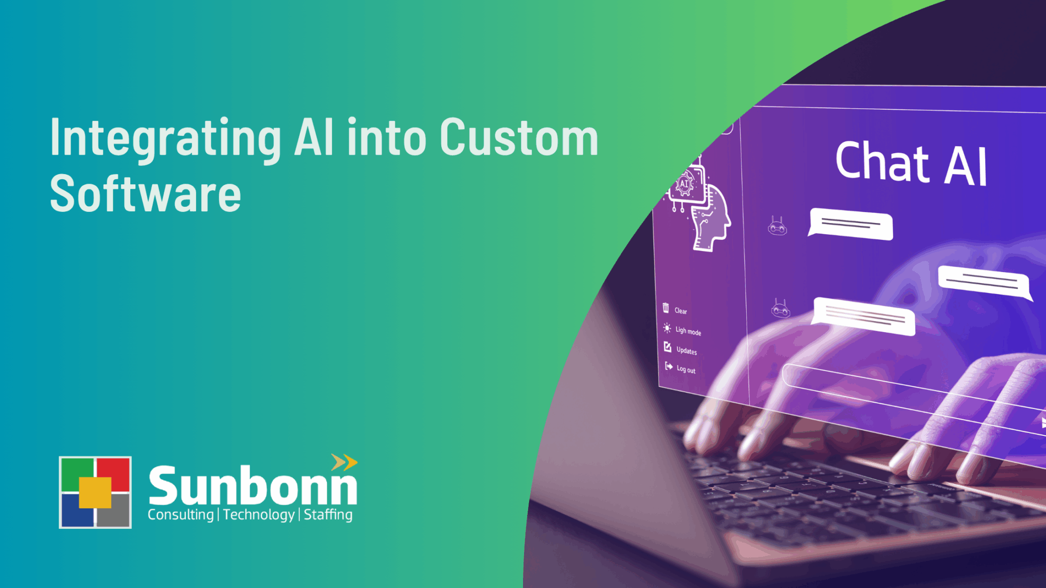 Integrating AI into Custom Software | Sunbonn